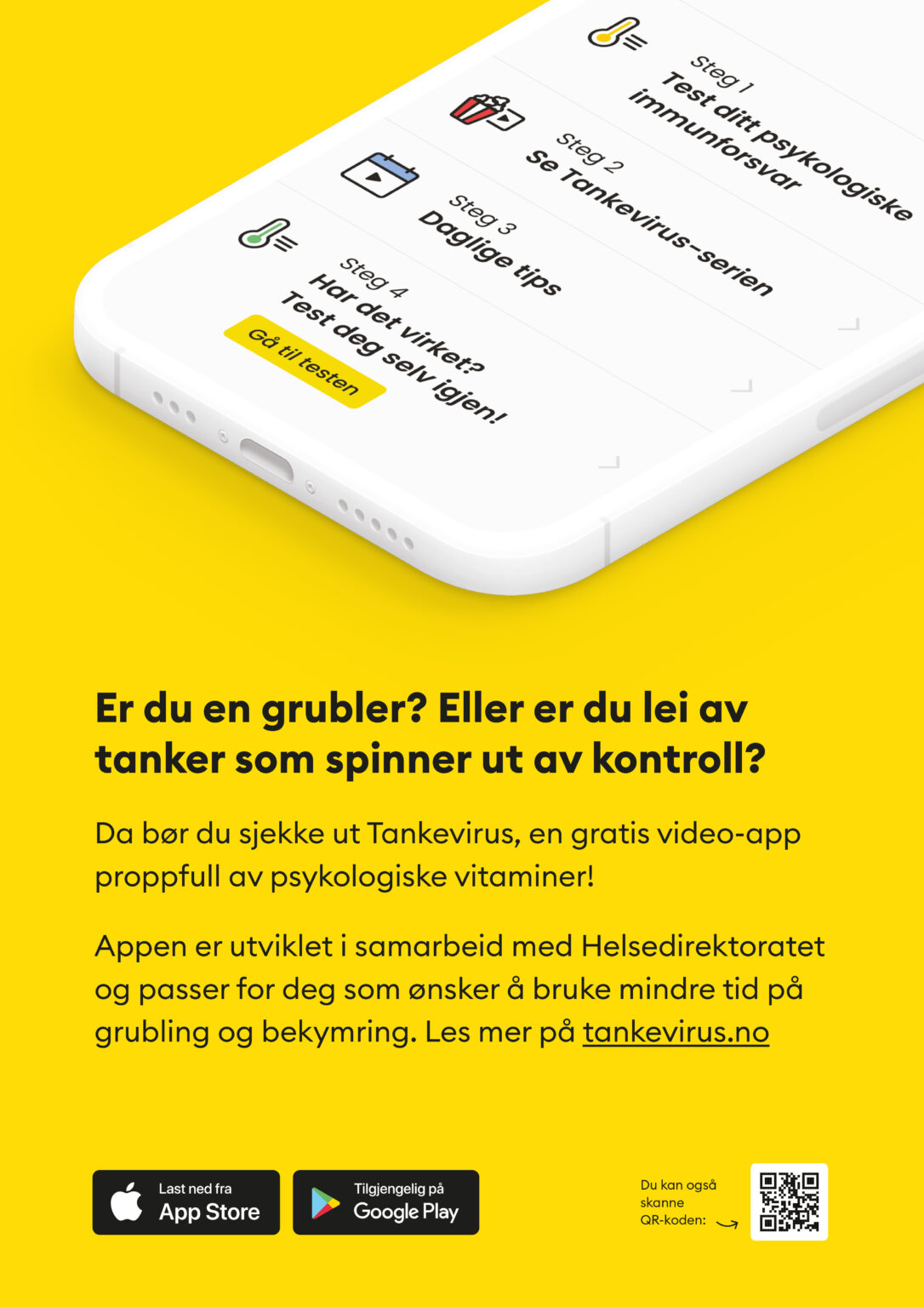 Plakater - Tankevirus